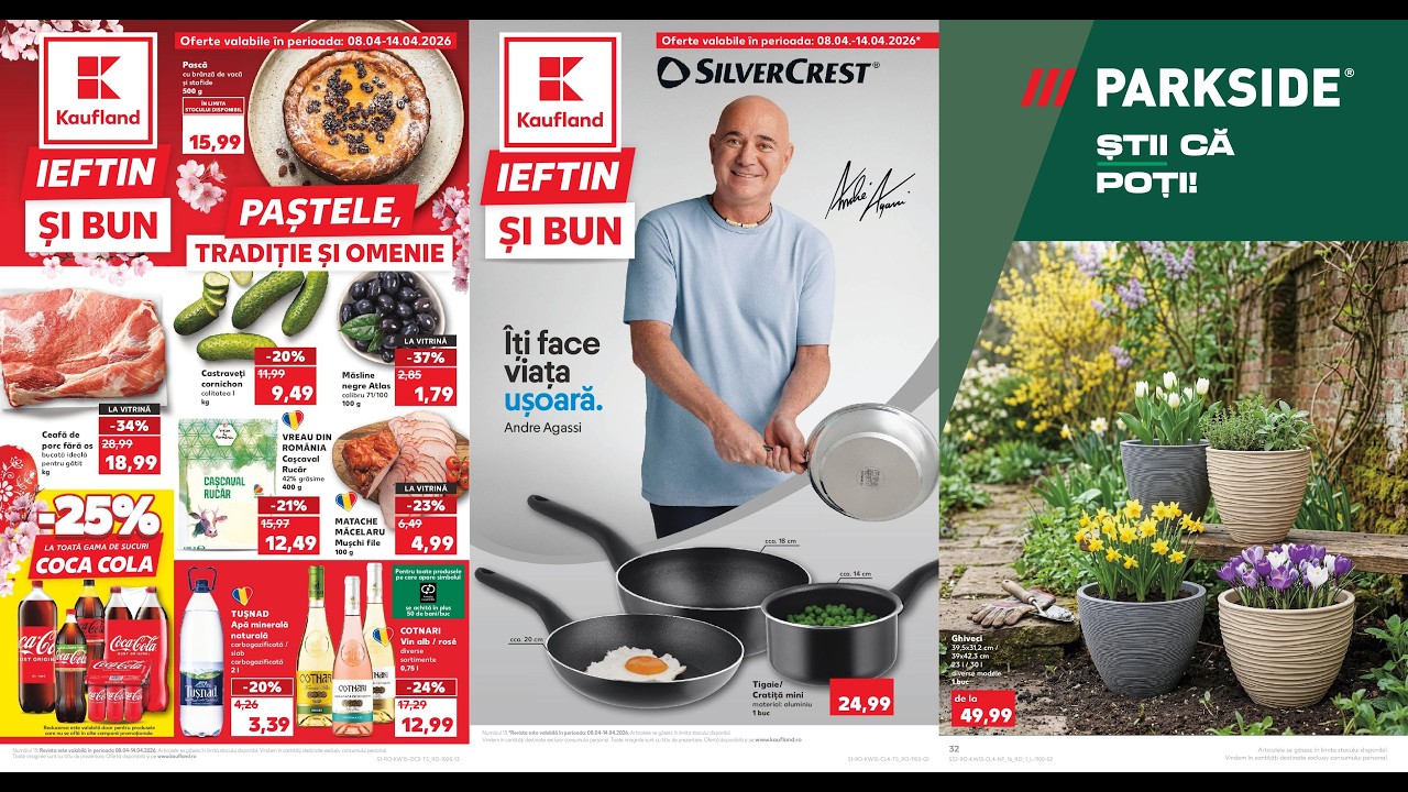 Catalog Kaufland 8 Aprilie - 14 Aprilie 2026 - Oferte Kaufland din 08.04.2026