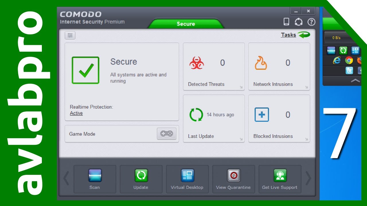 COMODO 7 Internet Security Free - Install