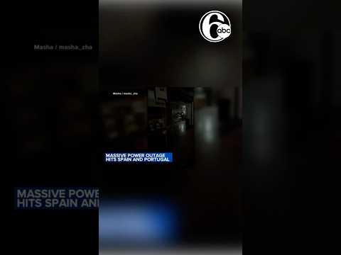 Massive power outage hits Spain, Portugal