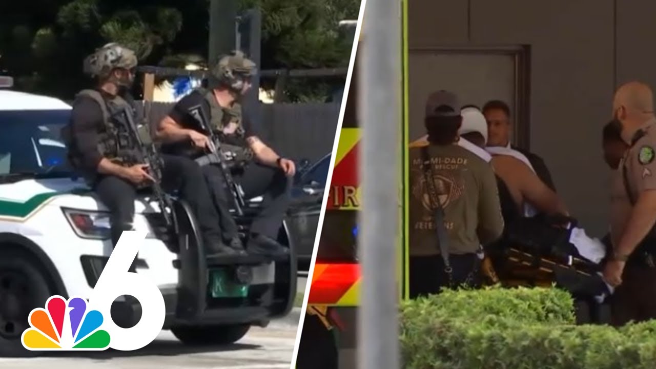 Two 19-YEAR-OLDS arrested in shooting of a Miami-Dade Police officer