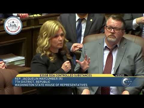 House Republican floor speeches in opposition to SB 5536 (controlled substances) | April 23, 2023