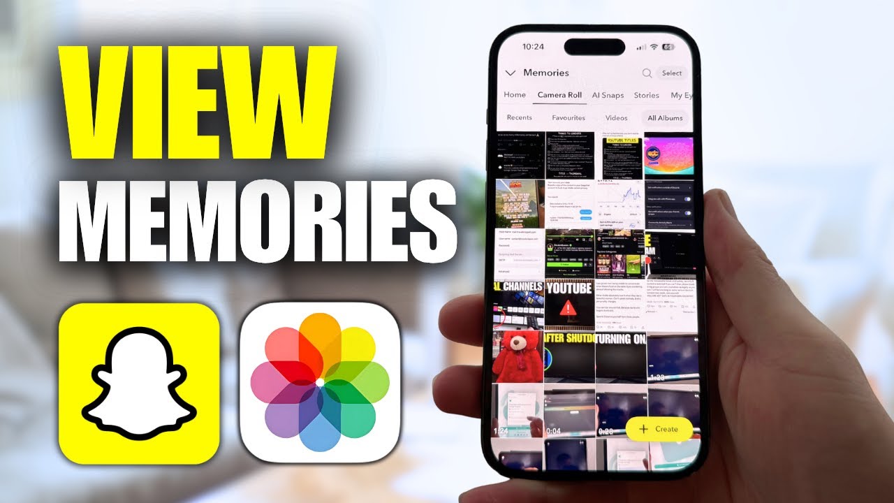 How To Find Snapchat Memories (Full Guide)