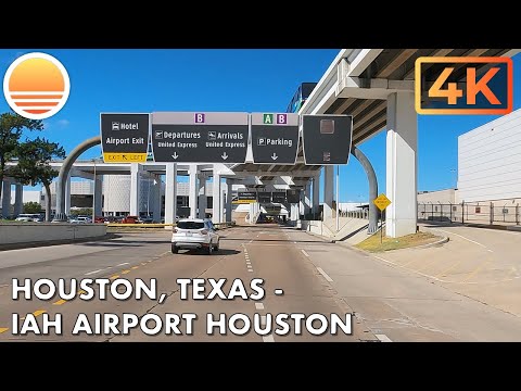 Houston, Texas to IAH Houston Airport! Drive with me!