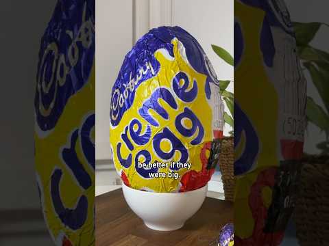 Creme egg but bigger