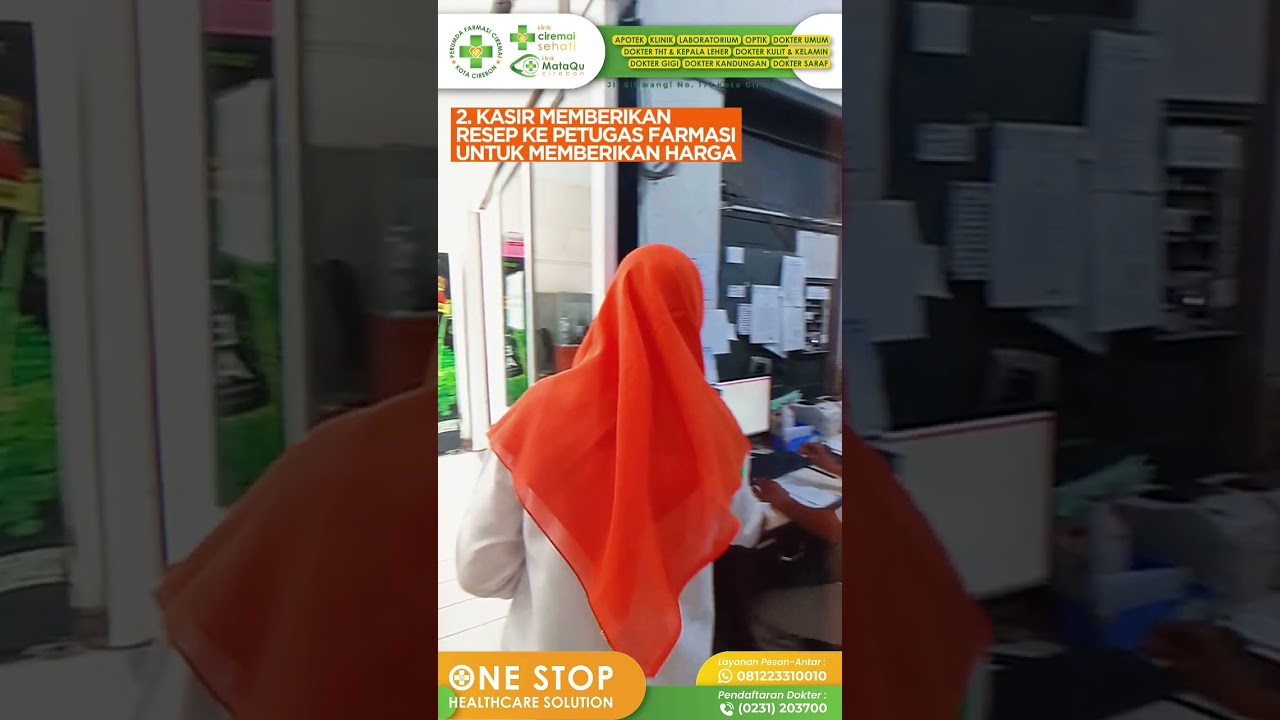 ALUR PELAYANAN PEMBELIAN OBAT RESEP DI APOTEK CIREMAI