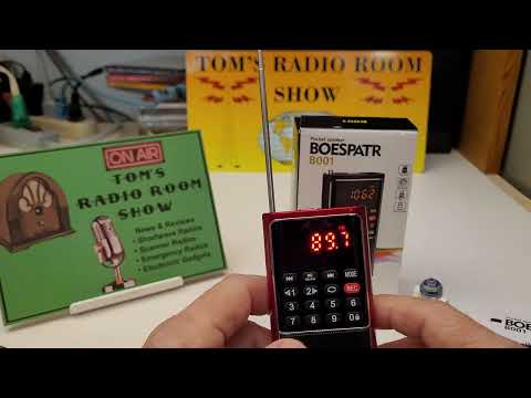 TRRS #2624 - Strange BOESPATR B001 FM/MP3/Recorder From Thomas