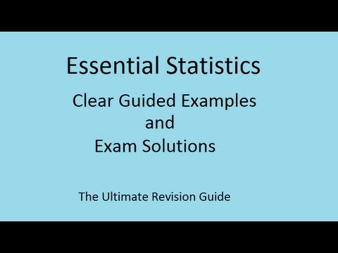 How to find the mean or average easily - helpful for GCSE Mathematics Revision