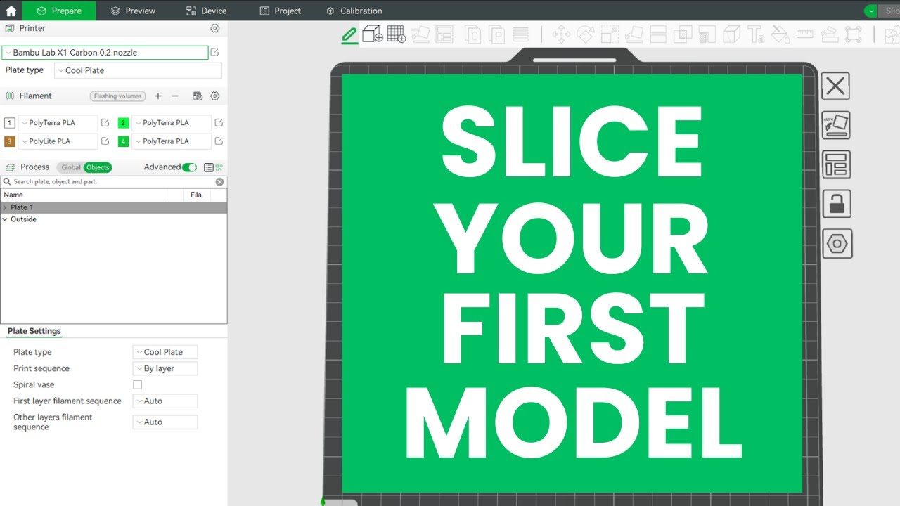 How To Slice Your First 3D Printer Model: Bambu Studio Tutorial