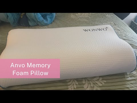 Anvo Memory Foam Pillow Review | Anvo Neck Contour Cervical Orthopedic Pillow