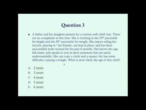 Growth and Development Review Questions (Part 1) - CRASH! Medical Review Series
