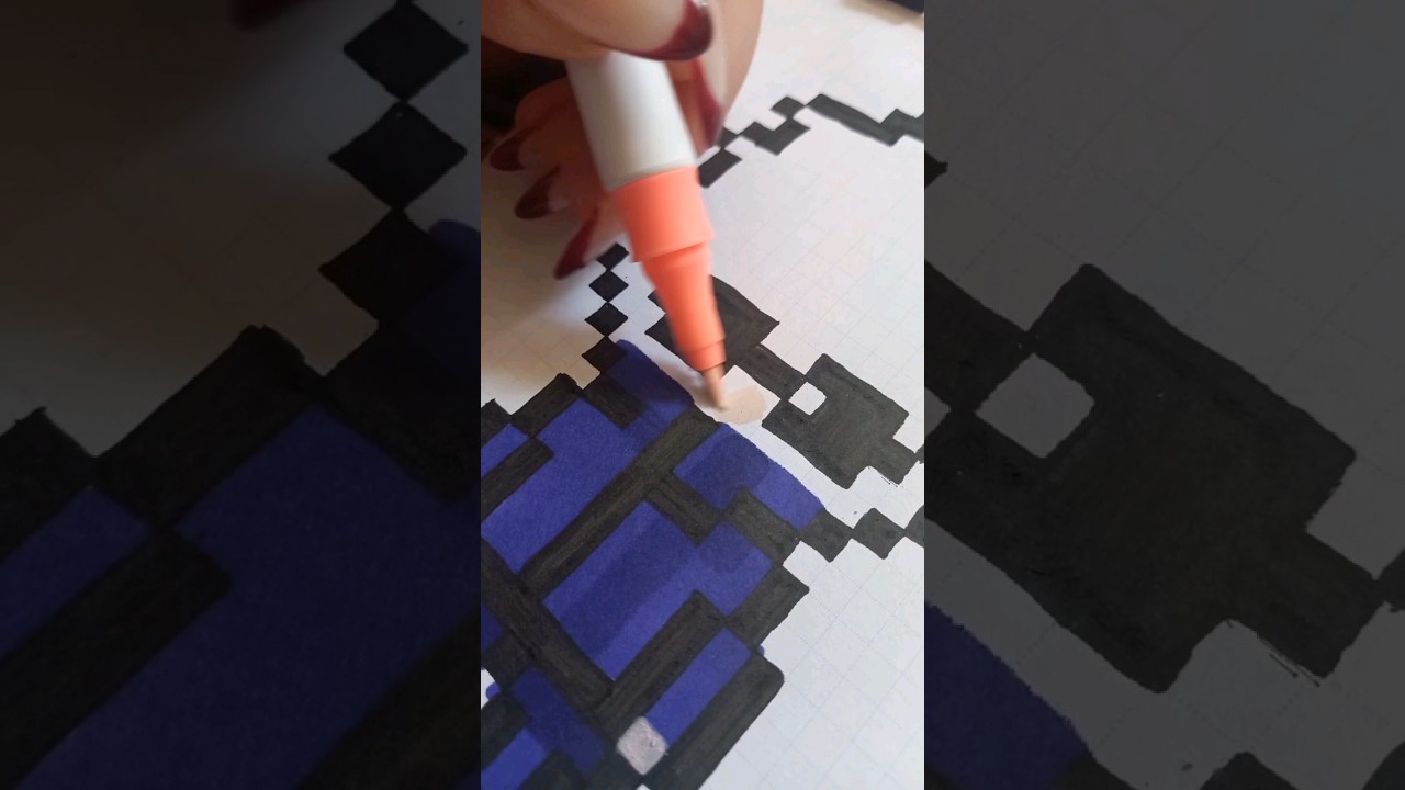 gojo pixel art👾 #gojo #minecraft #anime #pixelart #pixel #minecraft #japan