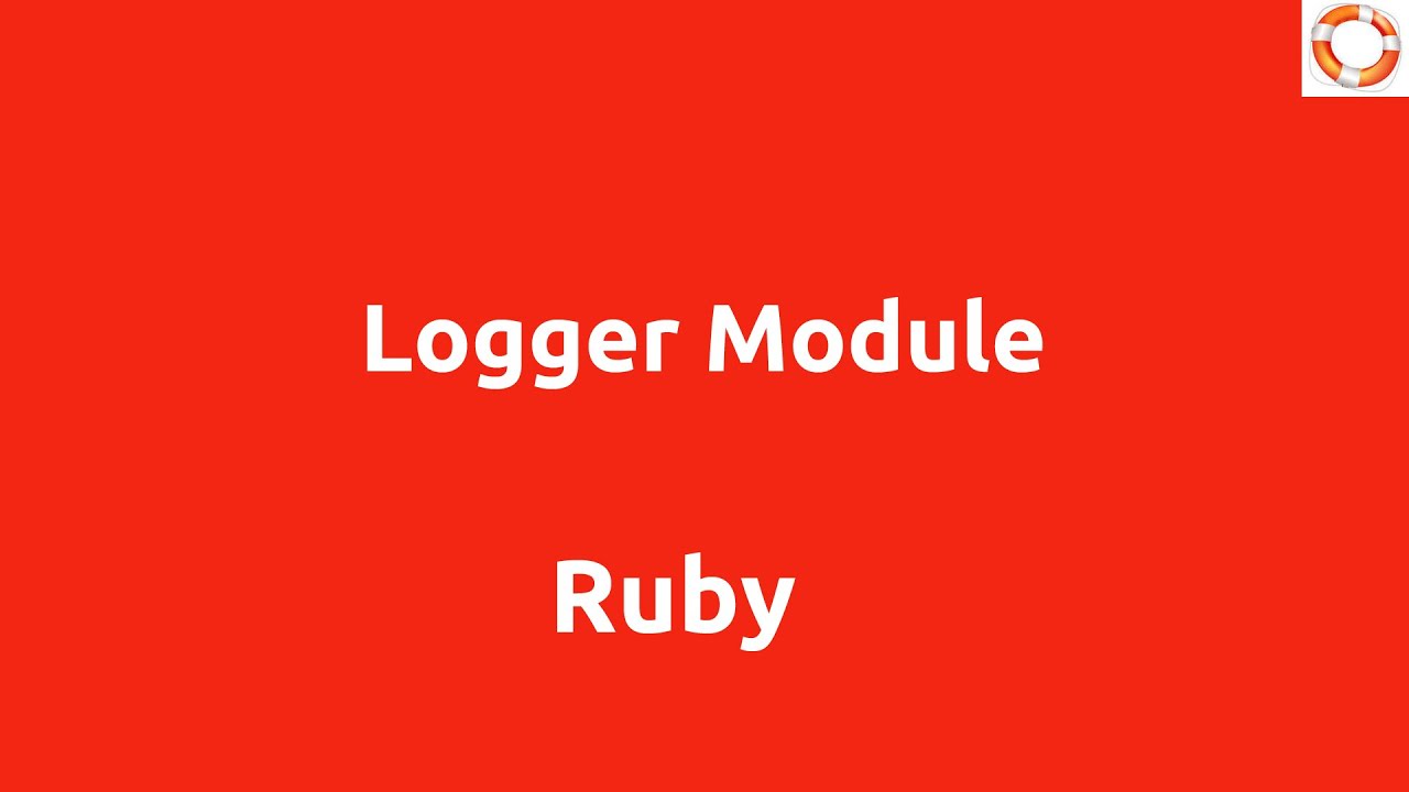 Ruby Logger Module