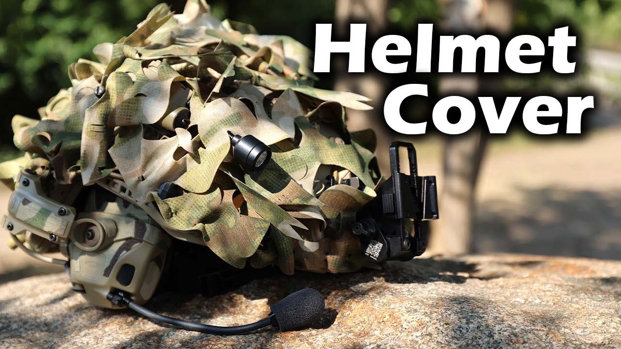 Beez Predator Ghillie Helmet Cover