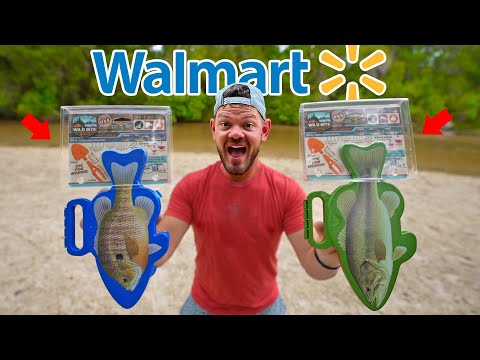 Wild Bite Walmart Fishing Kit Challenge!