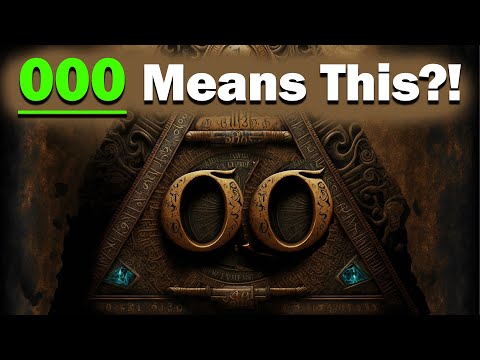 When You Keep Seeing The Numbers 000, It Means This.