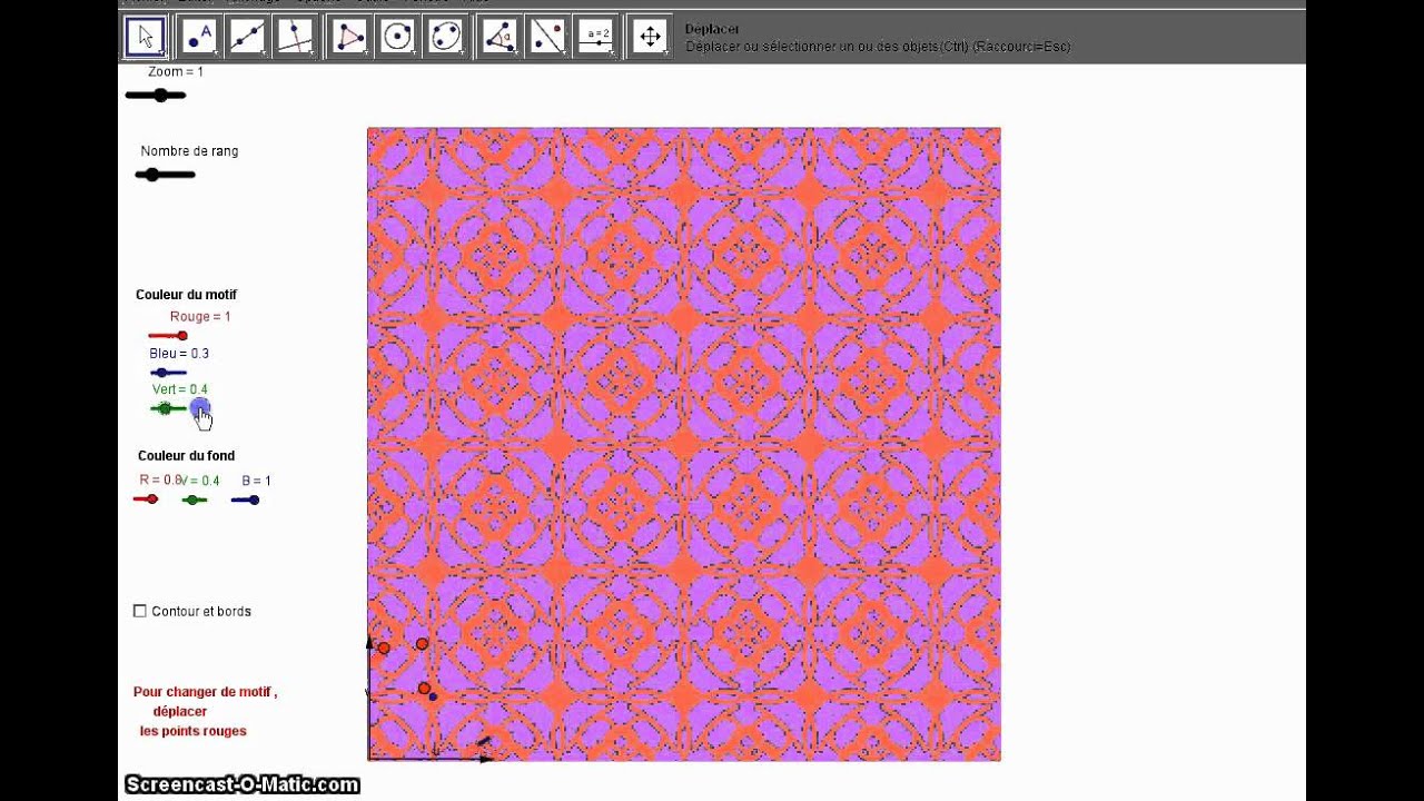 Make your tile with GeoGebra