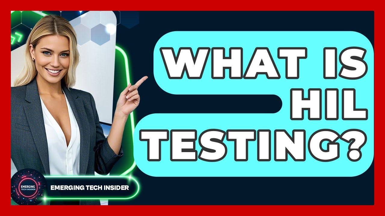 What Is HIL Testing? - Emerging Tech Insider