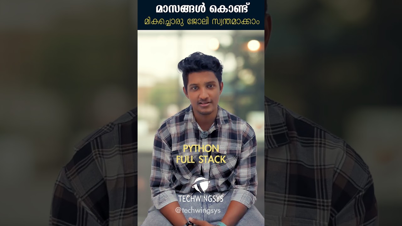 Real Student Review 🔥 Best Python Training Institute in Kochi | TECHWINGSYS Success Story 💻✨#job