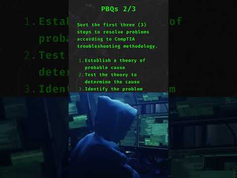 CompTIA A+ 220-1101 Performance Based Questions PBQs #shorts #comptia #hardware