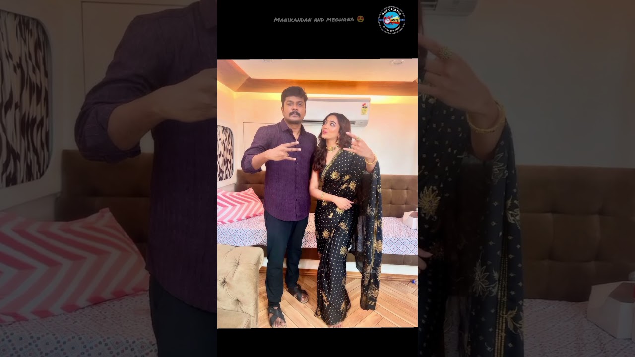 Manikandan and maggema recent click 😍#2day_update #manikandan #maggema