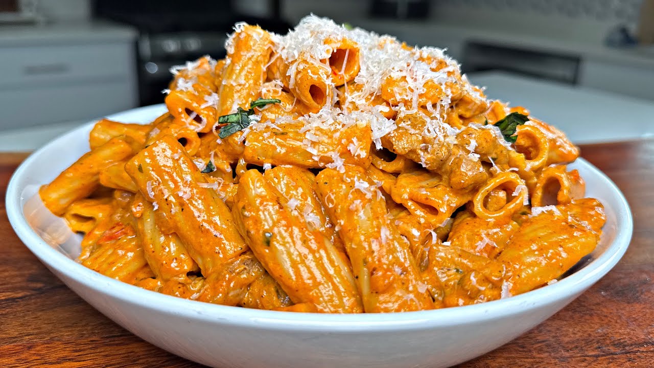 How To Make Spicy Chicken Vodka Pasta | Better Than Your Favorite Restaurant!