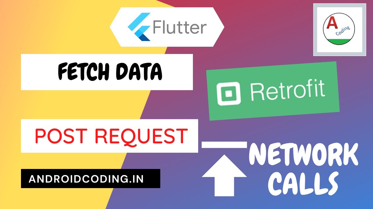 Flutter retrofit POST request method tutorial for beginners | Source in Description | flutter coding