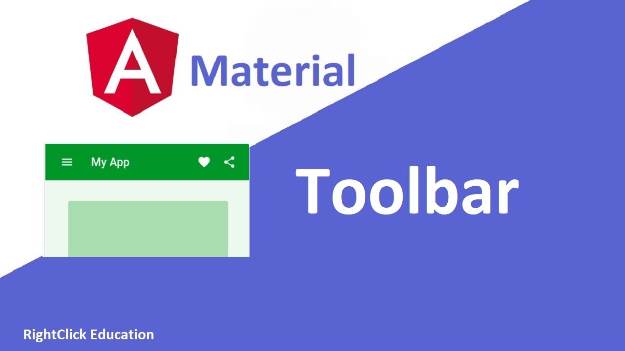 Angular material Toolbar | Angular material Tutorial 26