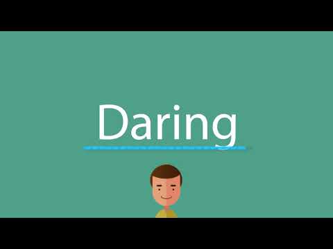 Daring pronunciation