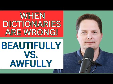 AMERICAN PRONUNCIATION/REAL-LIFE AMERICAN ENGLISH/AVOID THESE COMMON MISTAKES/MASTERFULLY VS AWFULLY