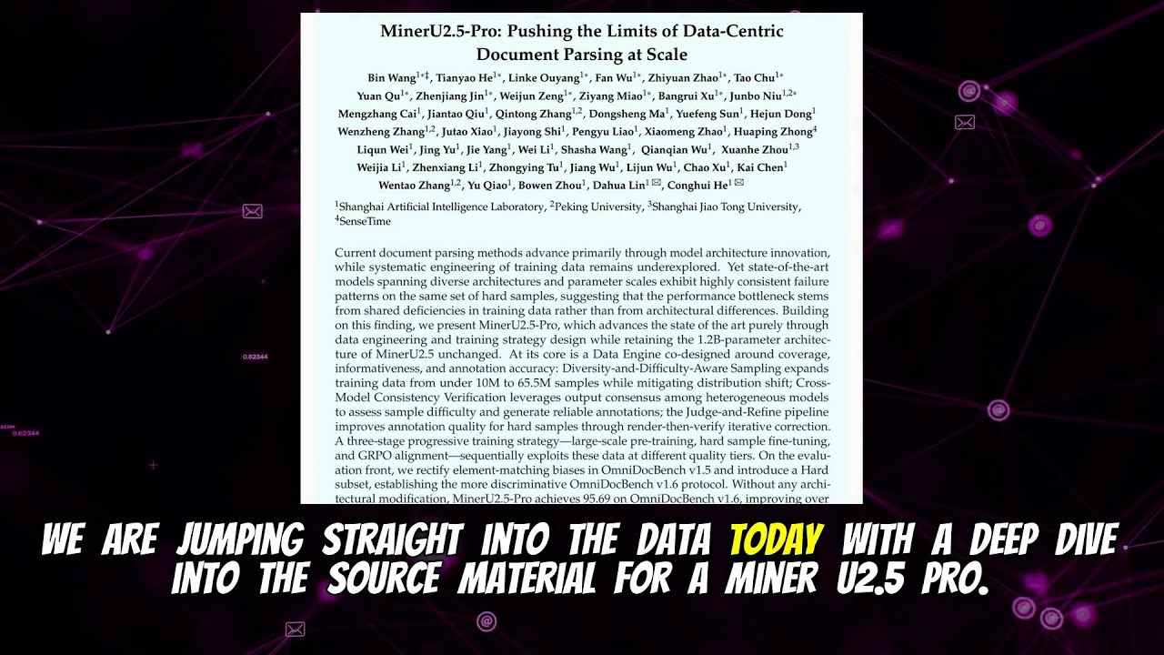 MinerU2.5-Pro: Pushing the Limits of Data-Centric Document Parsing at Scale (Apr 2026)
