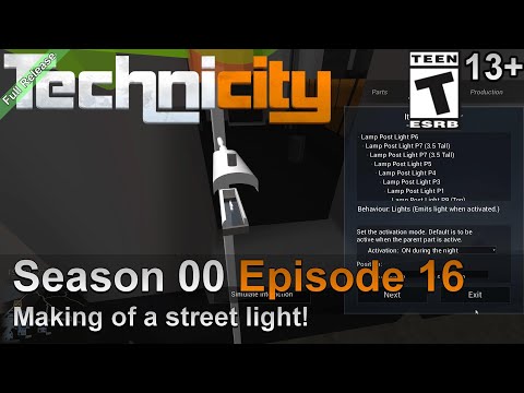 Steam Community :: Video :: Technicity (Season 00 Episode 16) Making of a street light!