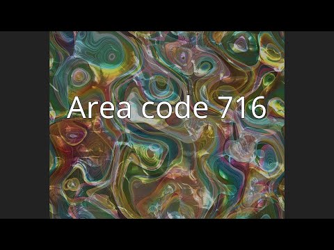 Area code 716
