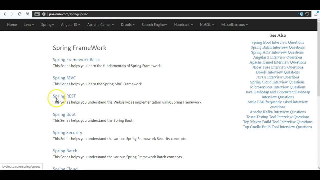 Spring Boot Security Tutorial - Login Page Simple Example