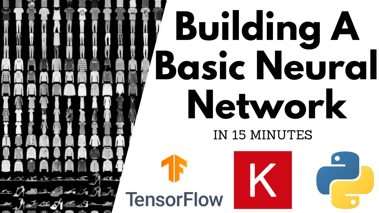 Build a basic Neural Network In 15 Minutes to categorise clothing items