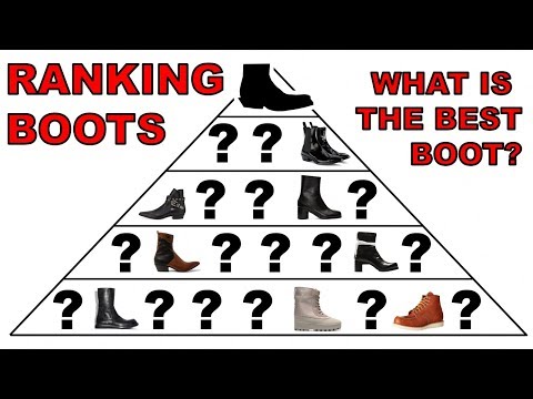 Ranking The BEST Boots Tier List | G.O.A.T Pyramid