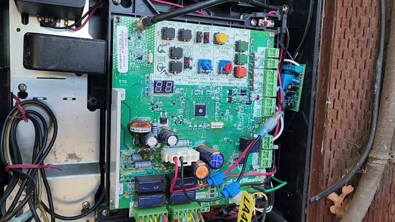 Erasing / Delete Remote Controls from Liftmaster Gate