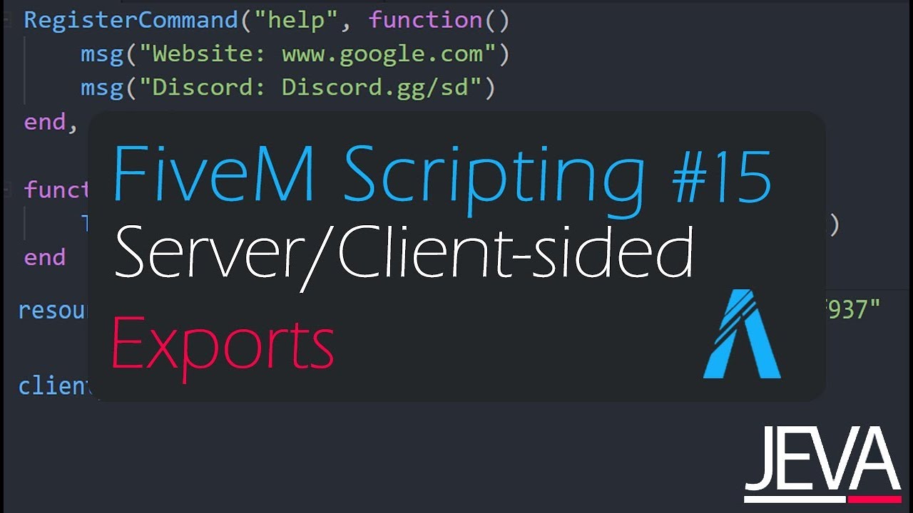 FiveM Scripting 15 - Server and Client Sided Exports