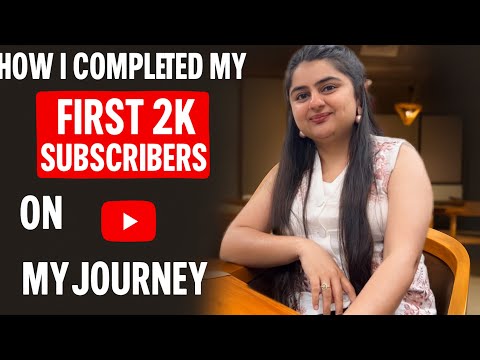 How I Got Monetized & Reached 2000 Subscribers on YouTube | Tips for New Creators ????????????