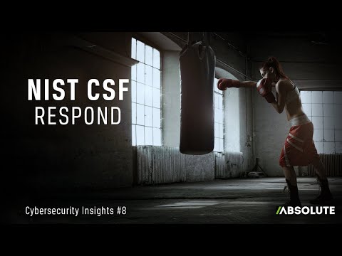 NIST CSF - Respond | Cybersecurity Insights #8