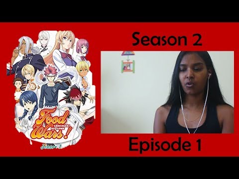 Food Wars - Season 2 Episode 1 REACTION