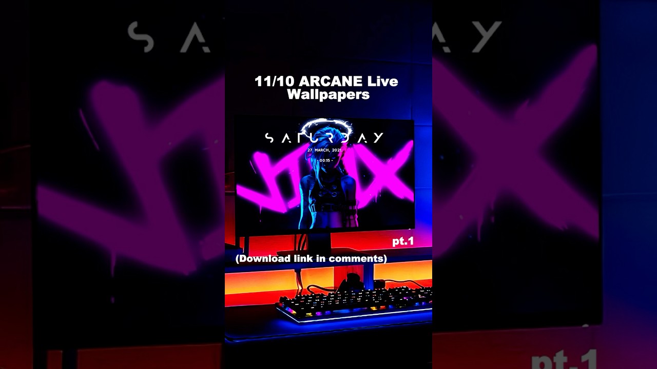11/10 ARCANE Live Wallpapers for your PC || pt.1 || Free to Download