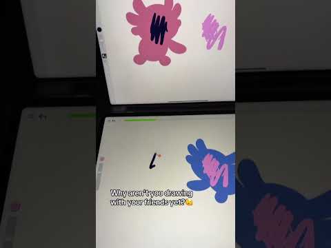 app: ArtWorkout #app #multiplayer #artworkout #game #artbattle #drawing #art #fypシ #ipad #teamwork