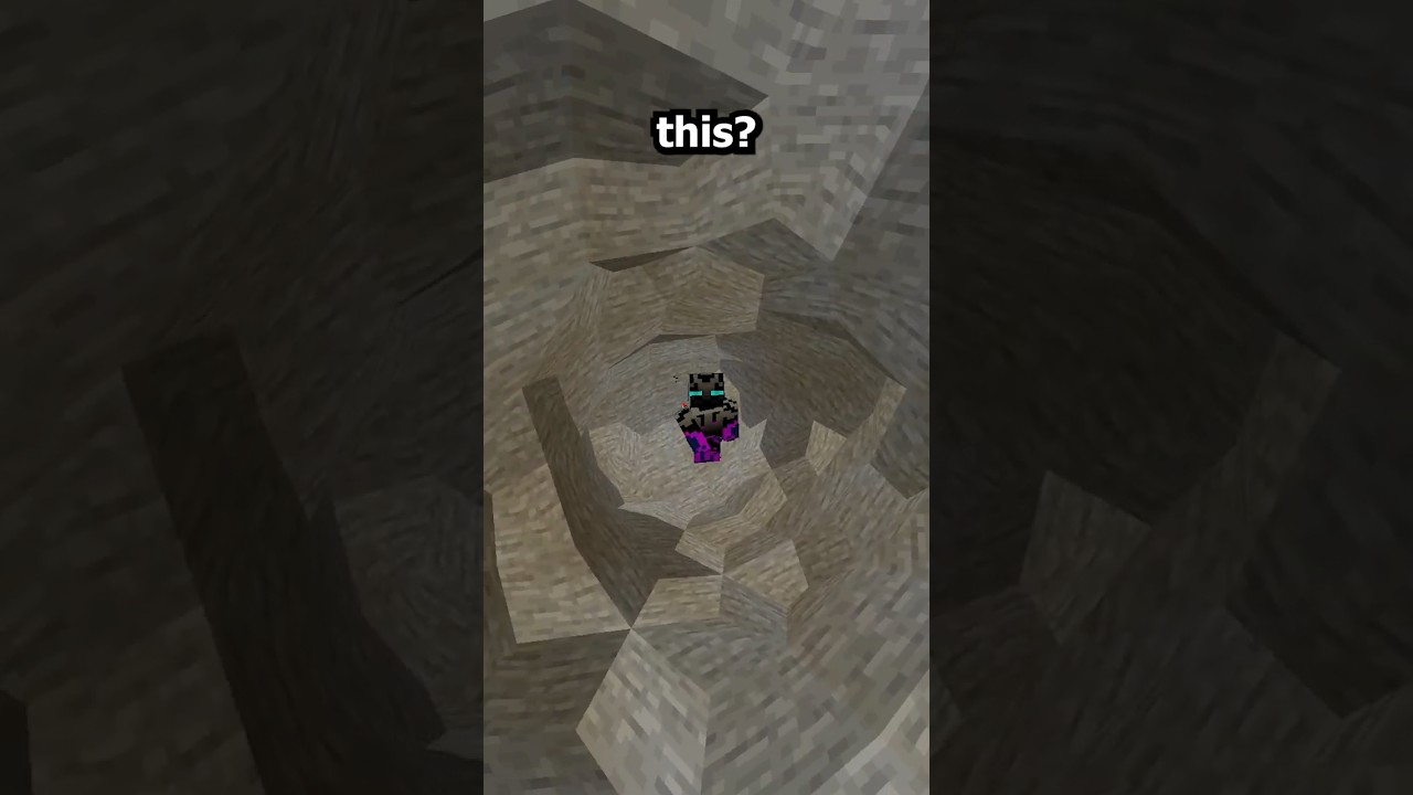 If Minecraft had NO CUBES!😲 #minecraft