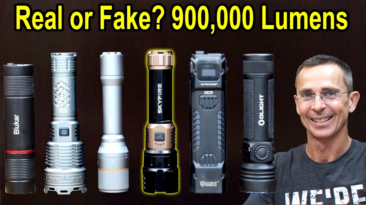 Project Farm flashlight roundup - LED Flashlights – General Info ...