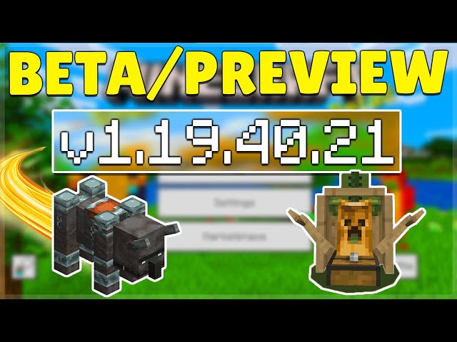 How to download Minecraft Bedrock beta 1.19.40.21