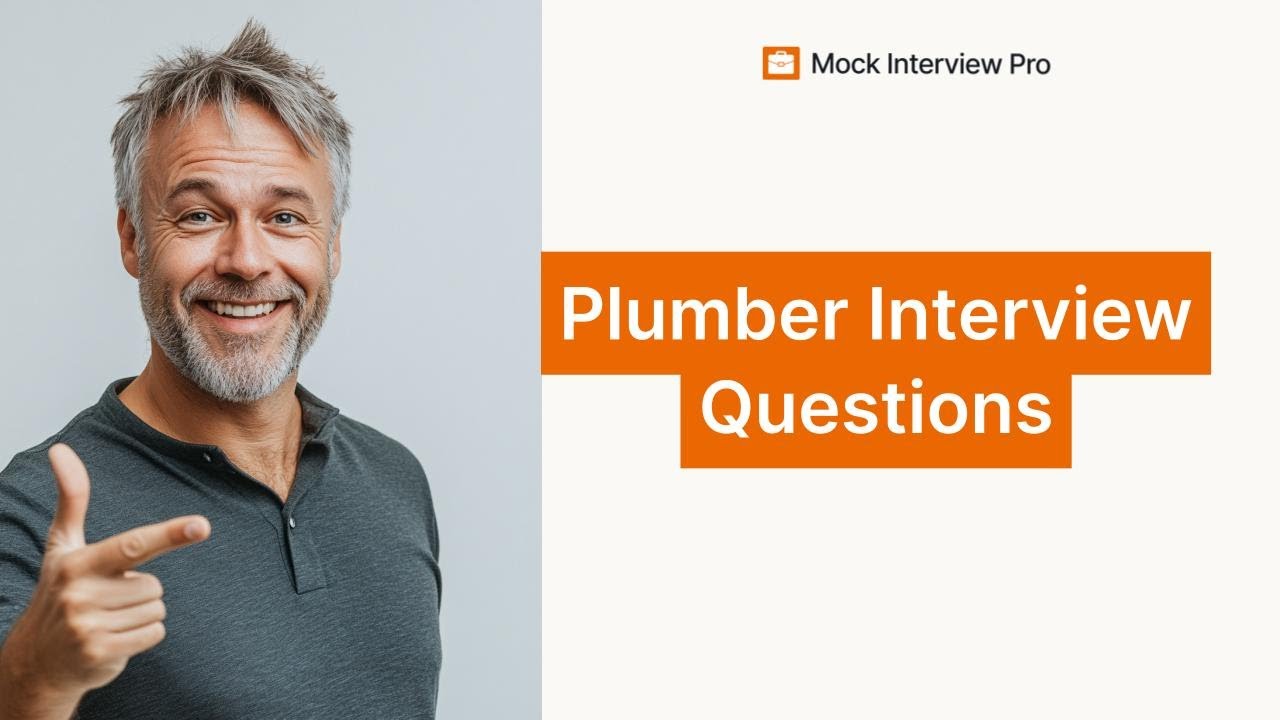 Plumber Interview Questions | Best Answers and Tips