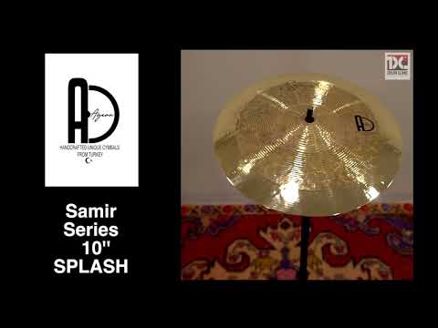 Agean Cymbals Samir Series 7" Splash | Reverb