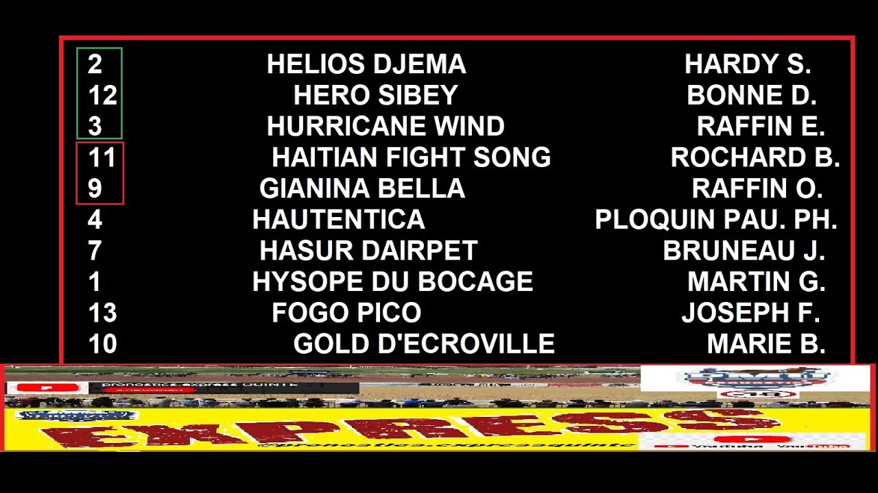 pronostic_Quinté Jeudi 11 juillet 2024PRIX DU CASINO 19:15 R1C4 PORNICHET TROT ATTELE 2725m 34000€