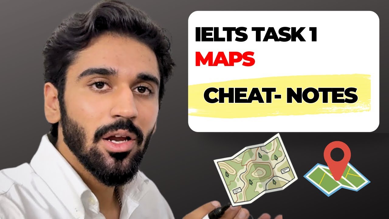 IELTS Writing Task 1 Map Cheat Sheet | Describe Changes Easily | Band 7+