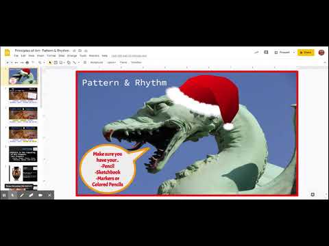 Principles of Art- Pattern & Rhythm